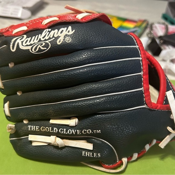 Rawlings | Other | Rawlings Black And Red Baseball Glove 95 | Poshmark